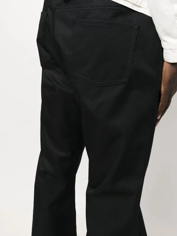 Balenciaga Flared Cotton Trousers