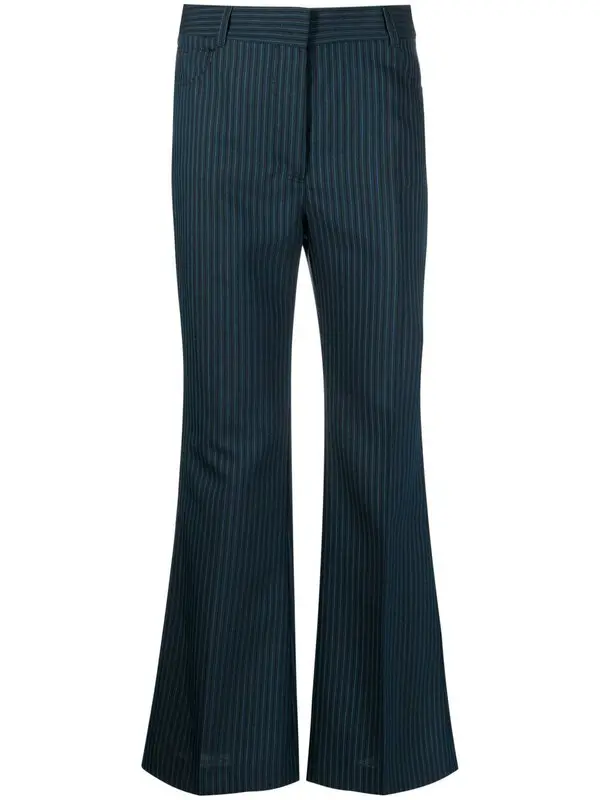 Stella McCartney Striped Flared Trousers