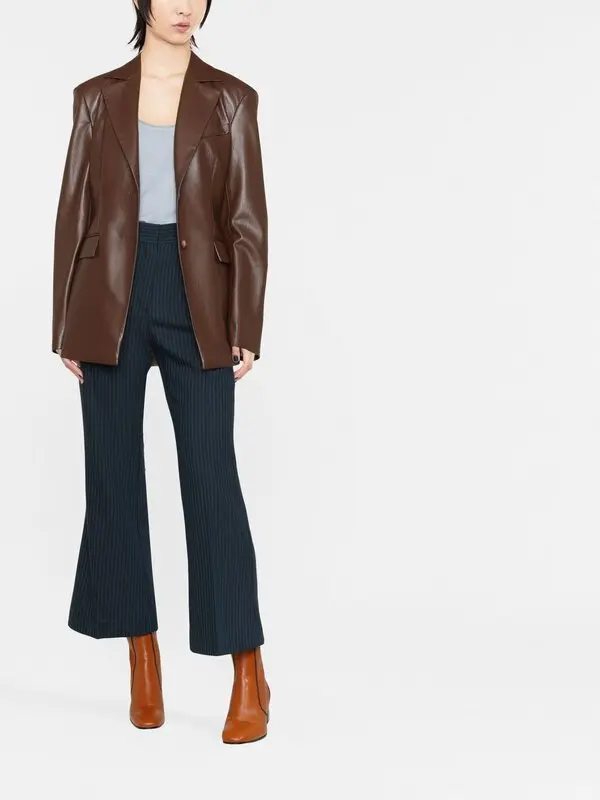 Stella McCartney Striped Flared Trousers