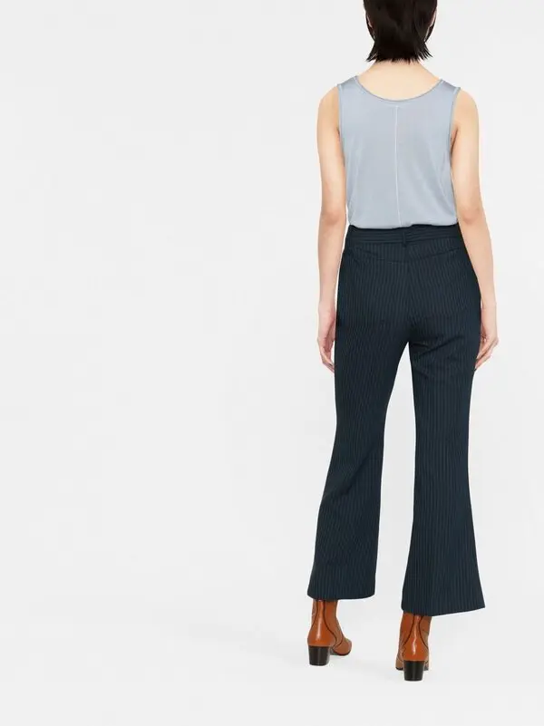 Stella McCartney Striped Flared Trousers