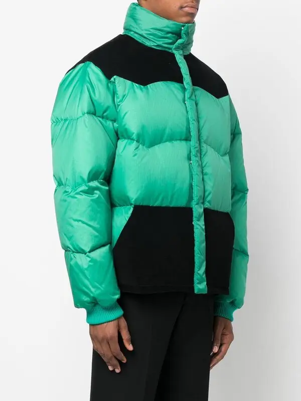 Marni Colour-block Feather-down Jacket