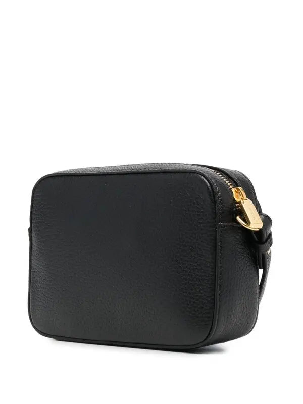 COCCINELLE Beat Leather Crossbody Bag - Black