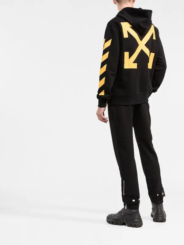 Off-White Caravaggio Print Cotton Hoodie