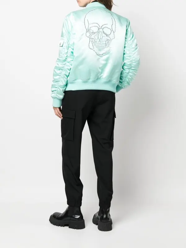 Philipp Plein Oversized Bomber Jacket