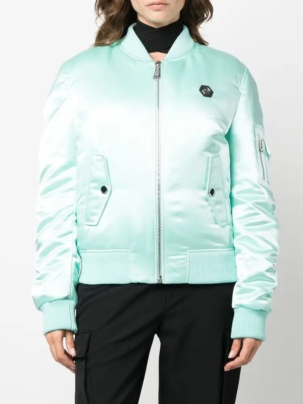 Philipp Plein Oversized Bomber Jacket