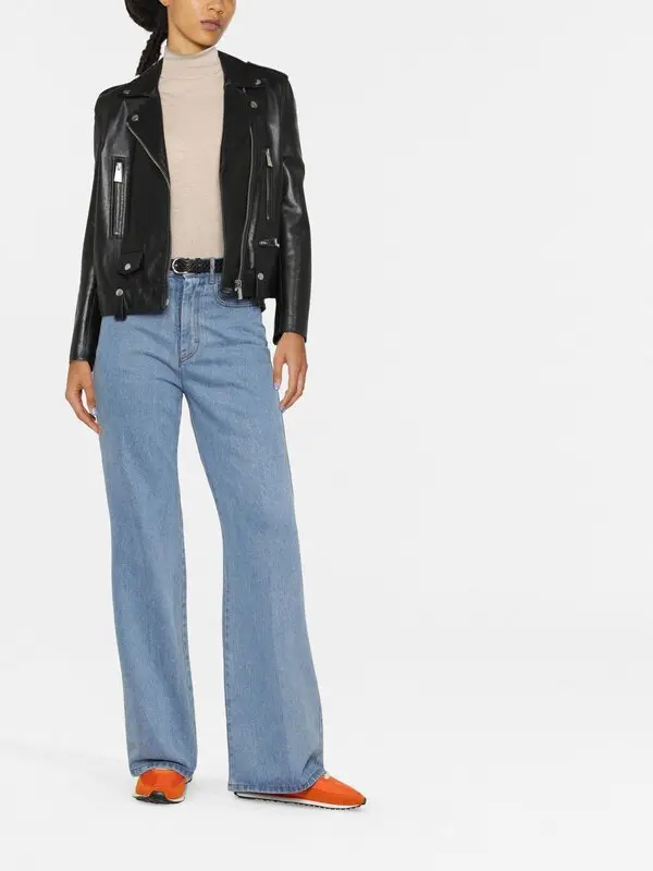 GOLDEN GOOSE Distressed Virgin Wool Jumper - Neutrals