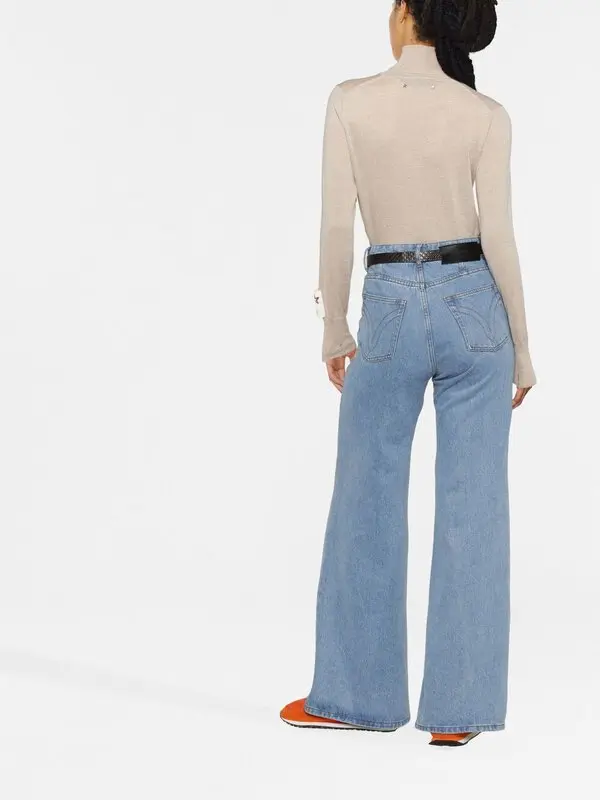 GOLDEN GOOSE Distressed Virgin Wool Jumper - Neutrals