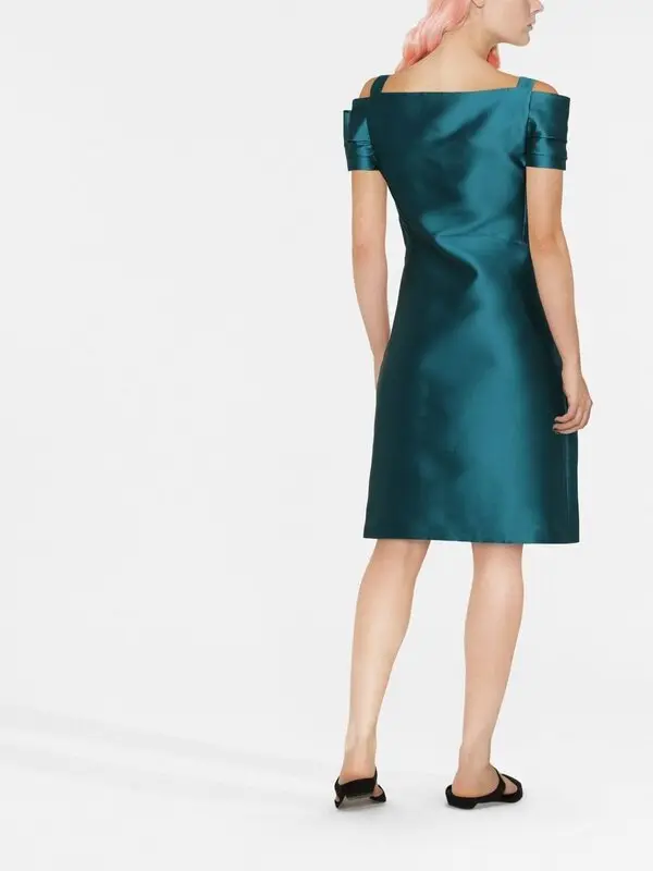 Alberta Ferretti V-neck Short Dress