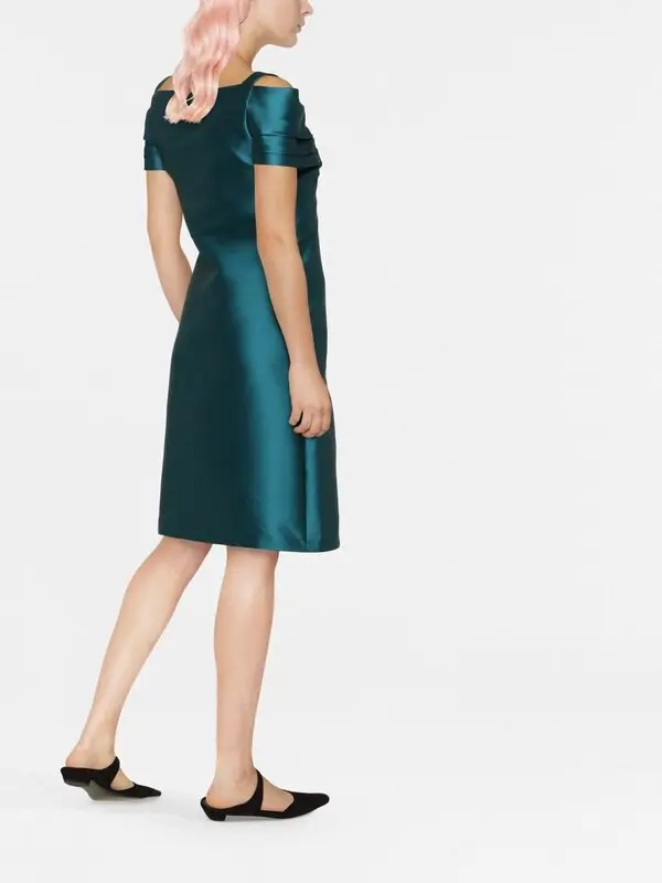 Alberta Ferretti V-neck Short Dress