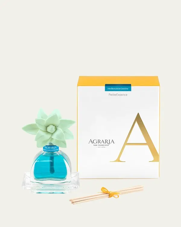 AGRARIA SAN FRANCISCO Mediterranean Jasmine Petiteessence Diffuser, 1.7 Oz