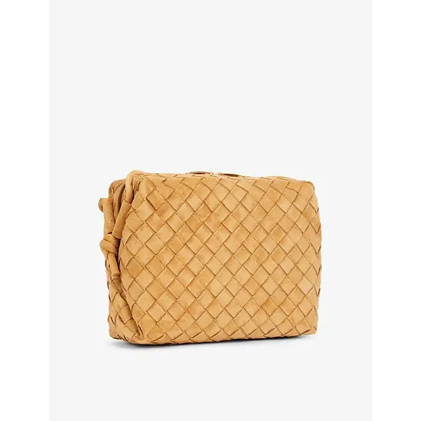 Bottega Veneta Loop Small Intrecciato Leather Cross-body Bag