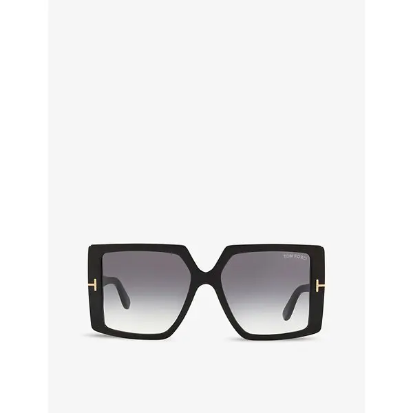 TOM FORD Quinn Square-frame Sunglasses - Black