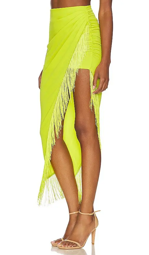 Nbd Cecilia Fringe Skirt