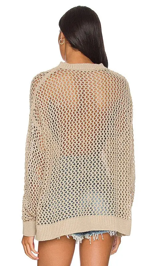 Beach Riot Hilary Crochet Sweater