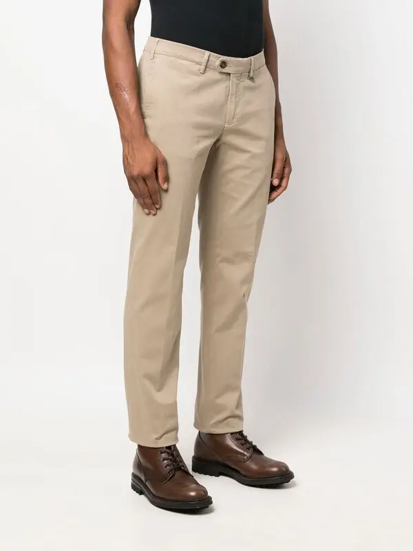 Canali Slim-cut Off-centre Pantalón