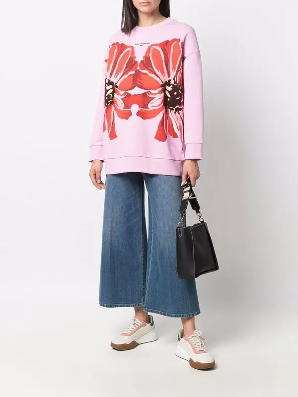 Stella McCartney Floral Print Sweatshirt