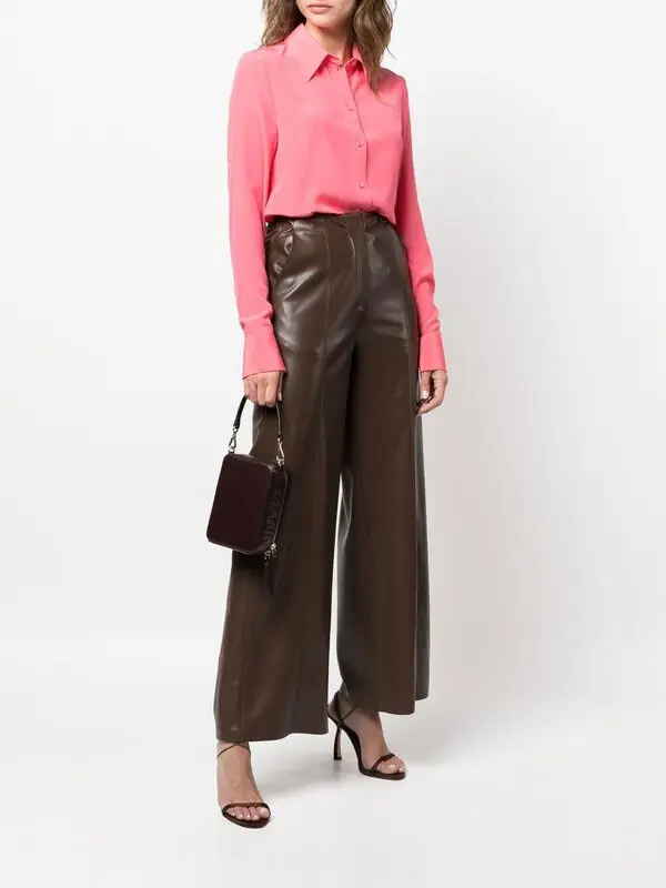 Stella McCartney Long-sleeve Silk Shirt