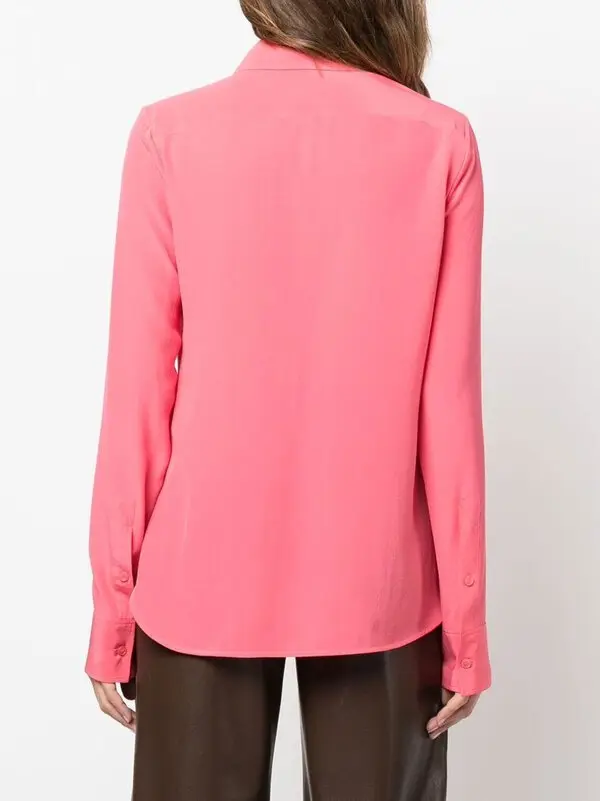 Stella McCartney Long-sleeve Silk Shirt
