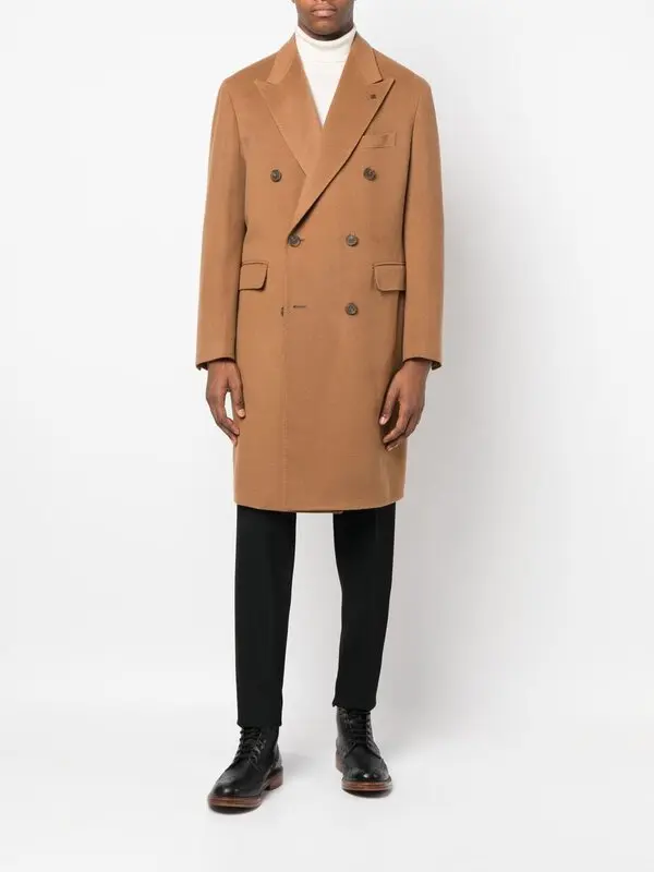 Tagliatore Double-breasted Button Peacoat