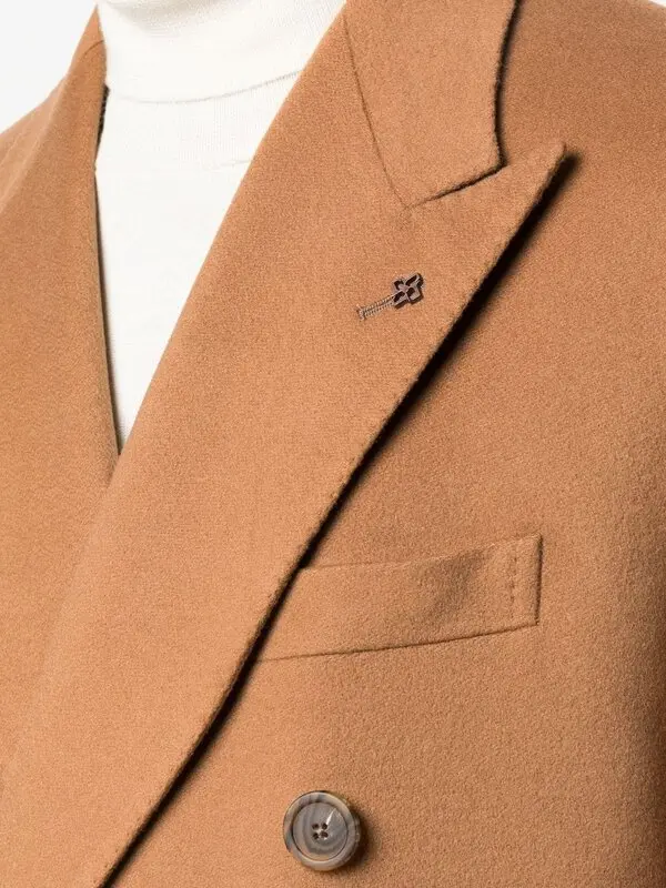 Tagliatore Double-breasted Button Peacoat