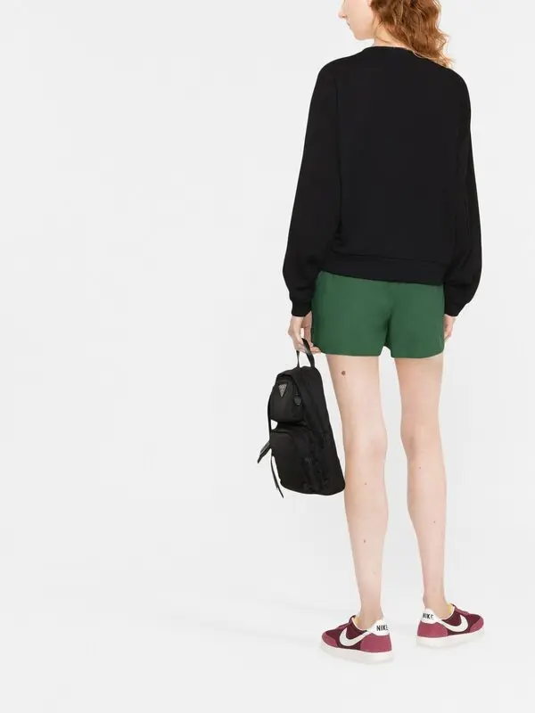 Elisabetta Franchi Embossed Logo Crew-neck Sweatshirt