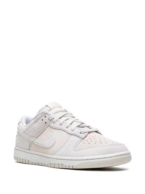 Nike Dunk Low Retro Prm Vast Grey Sneakers - White