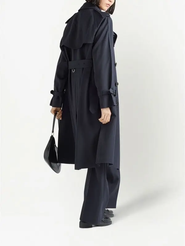 Prada Double-breasted Trench Coat