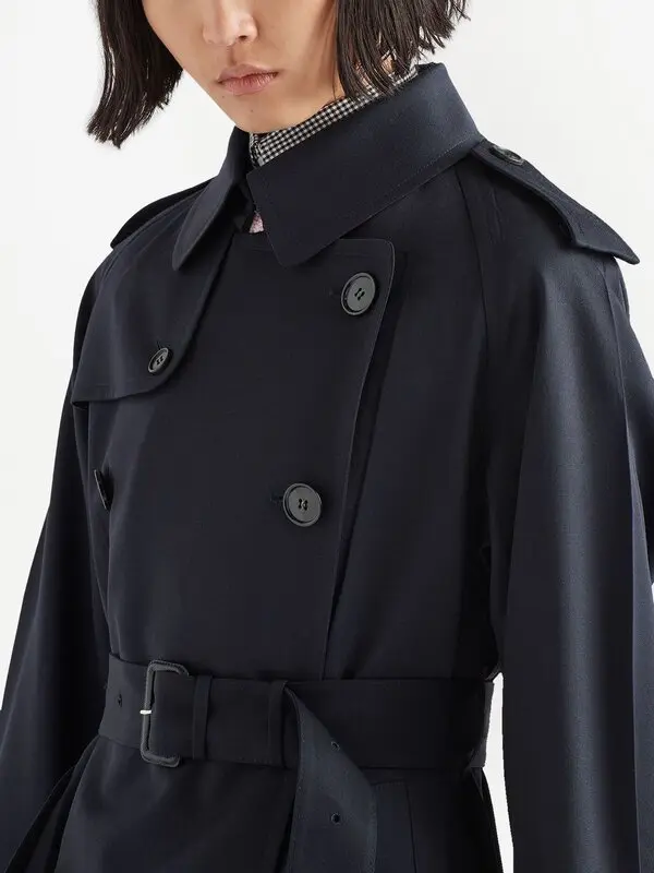 Prada Double-breasted Trench Coat