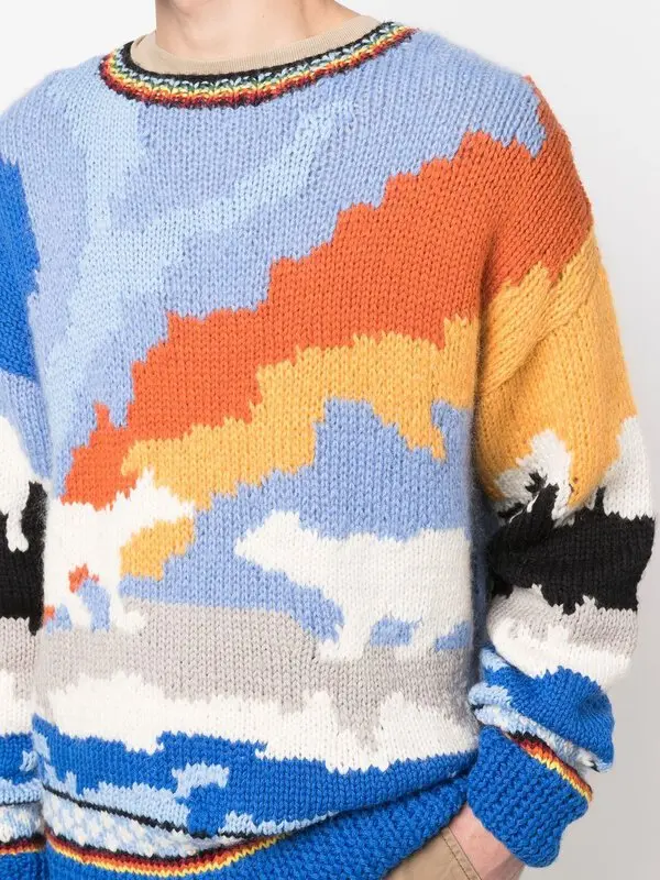Dsquared2 Intarsia-knit Jumper