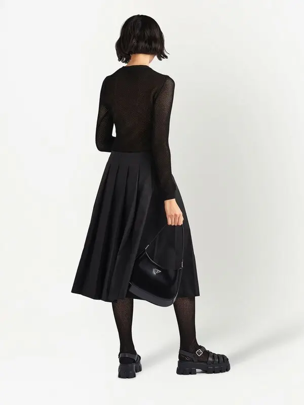 Prada Re-nylon Pleated Skirt