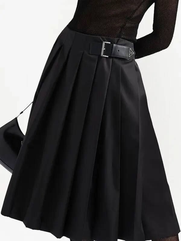 Prada Re-nylon Pleated Skirt