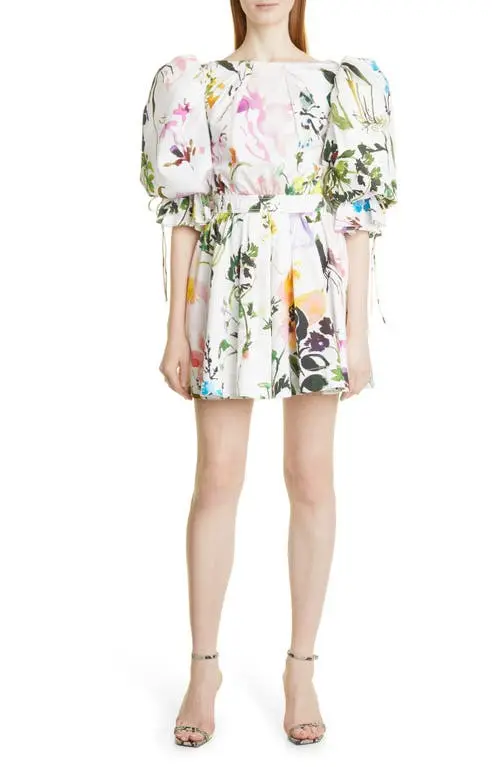 aje drift puff sleeve mini dress AJE drift puff sleeve mini dress Size 8 fits like a