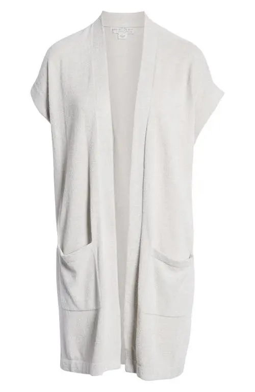 Barefoot Dreams Cozychic Ultra Lite® Lounge Cardigan - Fog Gray