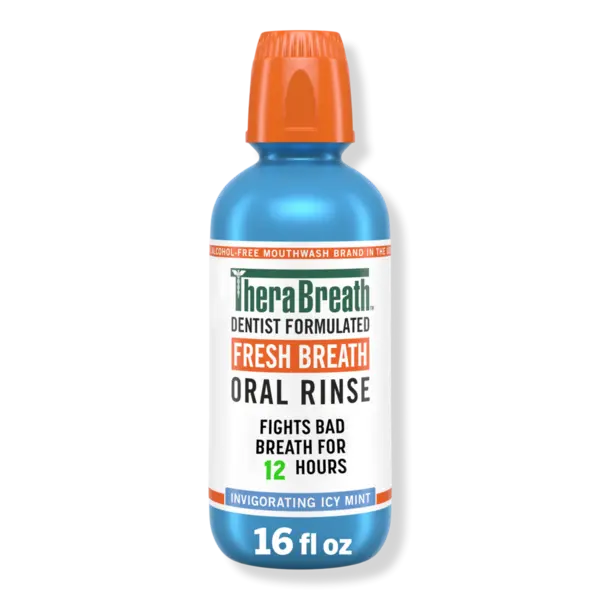THERABREATH Invigorating Icy Mint Fresh Breath Oral Rinse - One-color