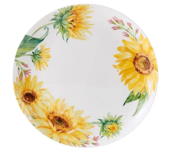 MIKASA Sunflower 16-piece Dinnerware Set