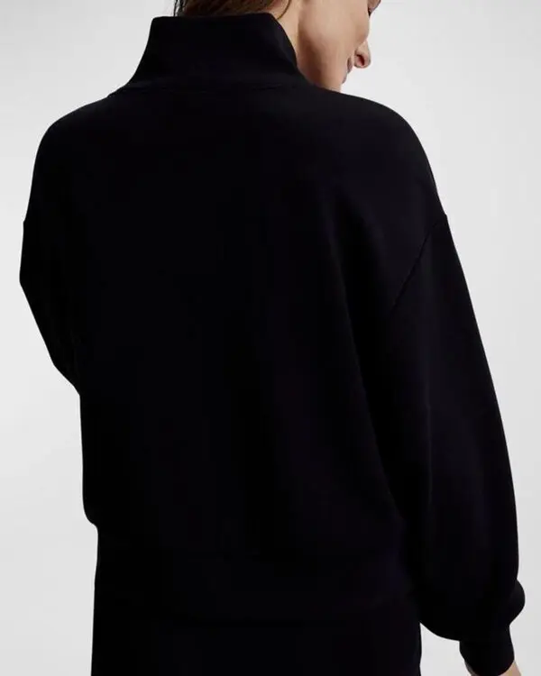 Varley Davidson Partial-zip Sweatshirt - Black