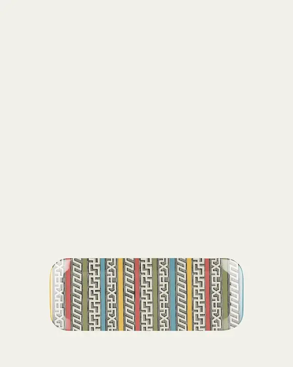 FORNASETTI Greca Tray 25x60 Cm