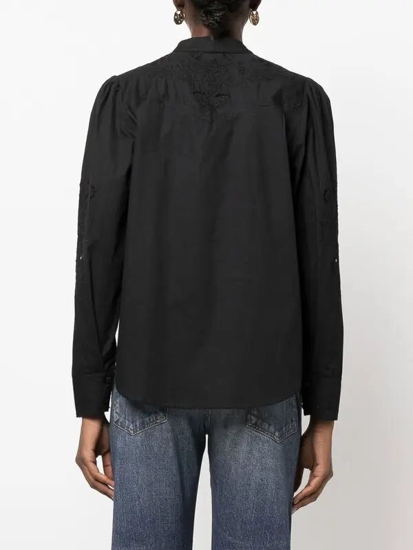 Rag & Bone Jade Long-sleeve Blouse
