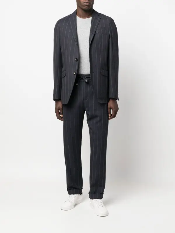 Etro Pinstripe-pattern Single Breasted Suit