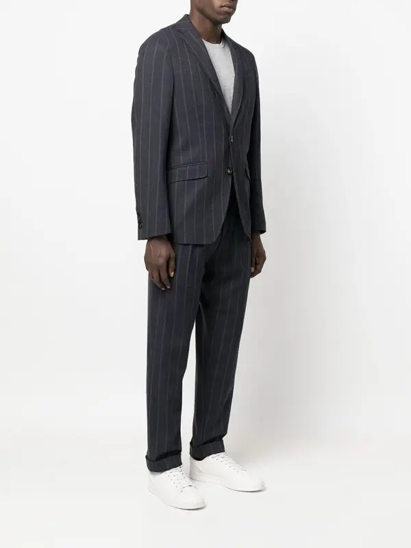 Etro Pinstripe-pattern Single Breasted Suit