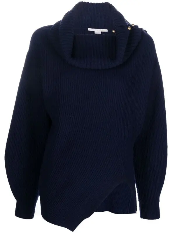 Stella McCartney Roll-neck Rib-knit Jumper