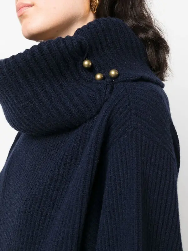 Stella McCartney Roll-neck Rib-knit Jumper