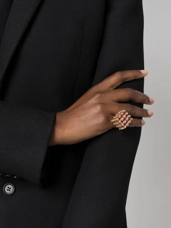 SWAROVSKI Curiosa Cocktail Ring - Gold