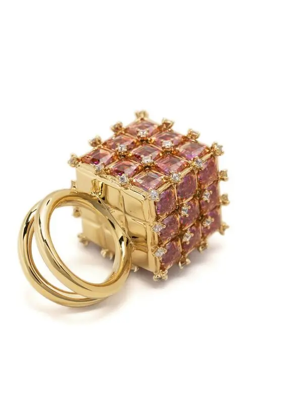 SWAROVSKI Curiosa Cocktail Ring - Gold