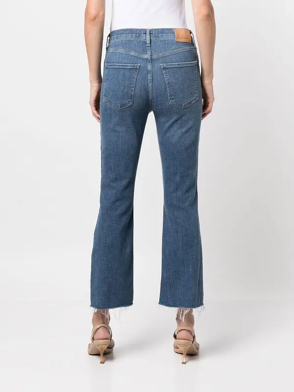 Citizens Of Humanity Raw-cut Hem Denim Jeans