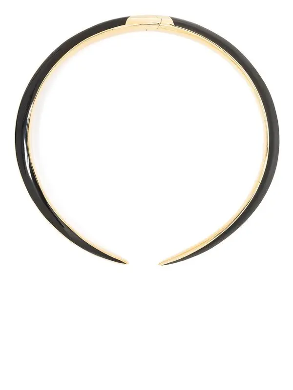 SHAUN LEANE Sabre Deco Torque Necklace - Gold