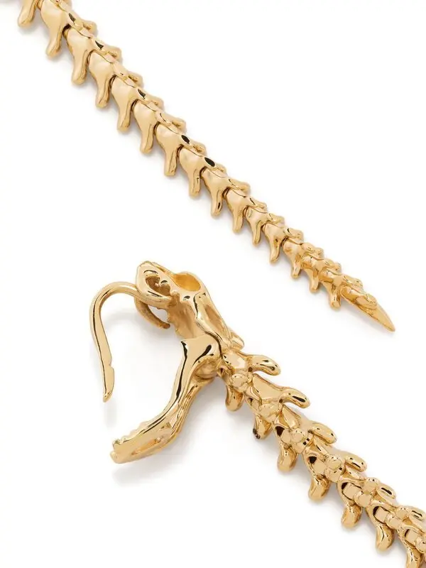SHAUN LEANE Serpent Trace Drop Earrings
