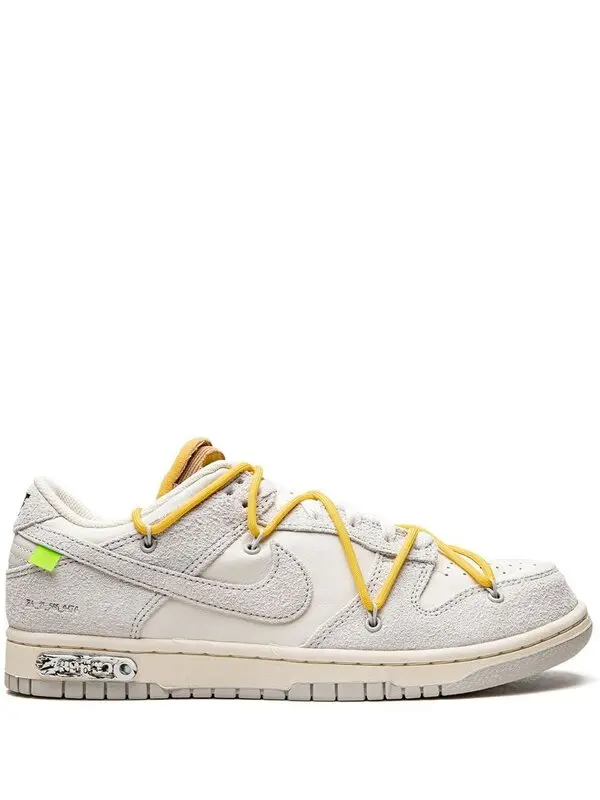 Nike X Off White Dunk Low Lot 39 Sneakers - Neutrals