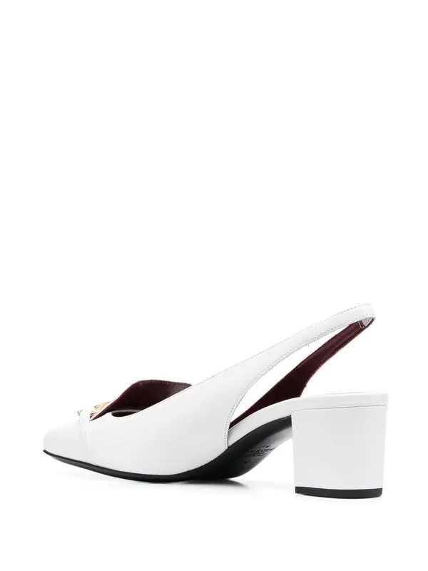 Valentino Garavani Vlogo Chain 50mm Slingback Pumps