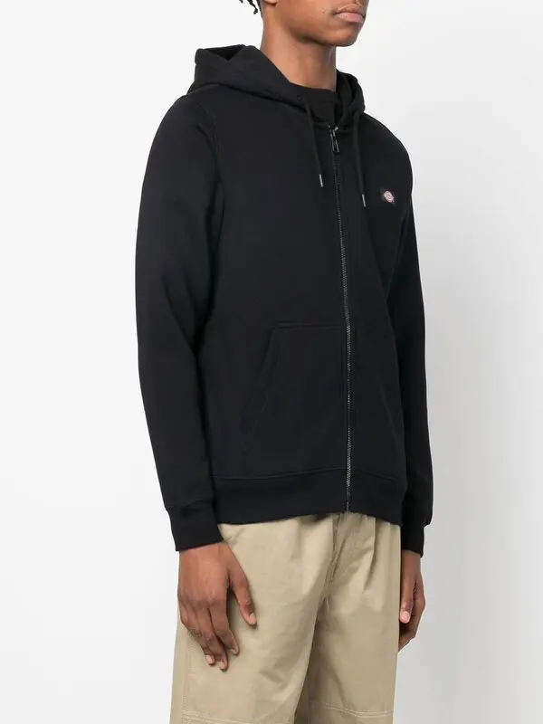 Dickies Logo-patch Long-sleeve Hoodie
